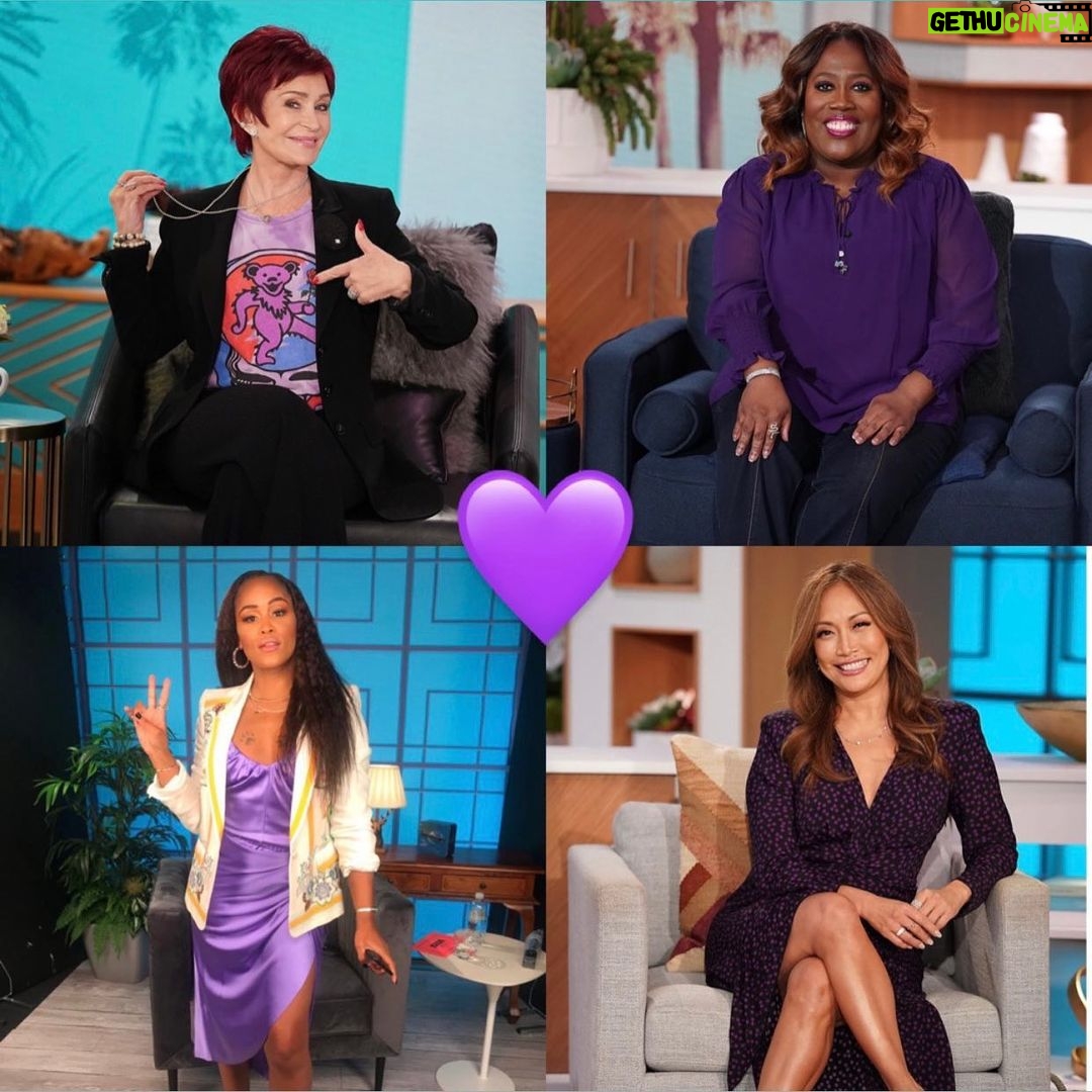 Eve Instagram – Today is #SpiritDay! Join us at #TheTalk and go purple ...