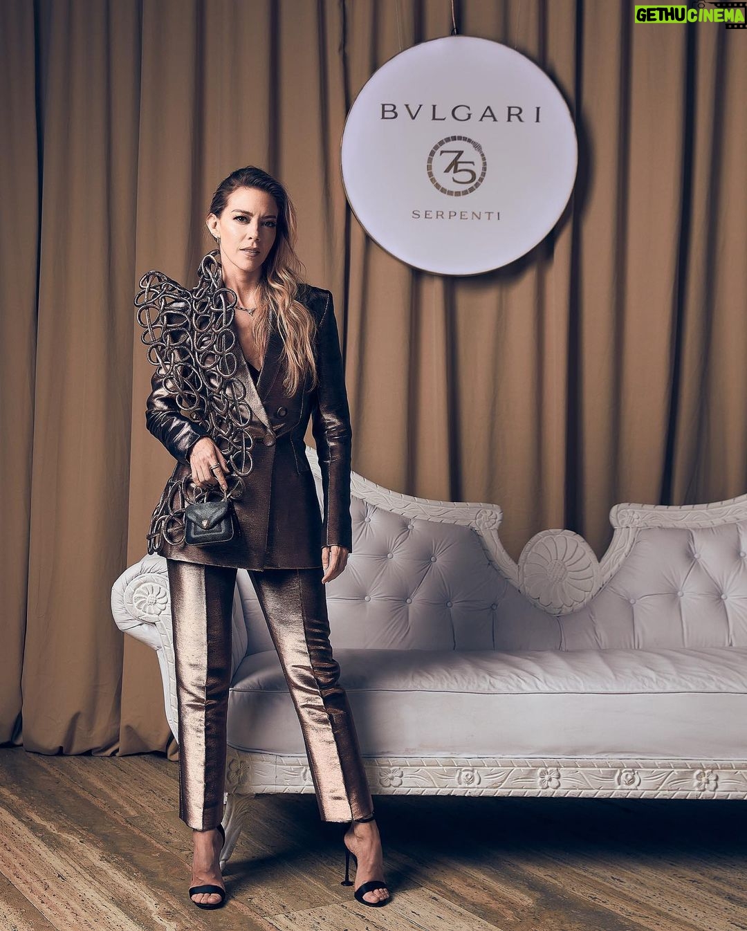 Fernanda Castillo Instagram – Congratulazioni @bulgari 🐍 #Serpenti75 ...