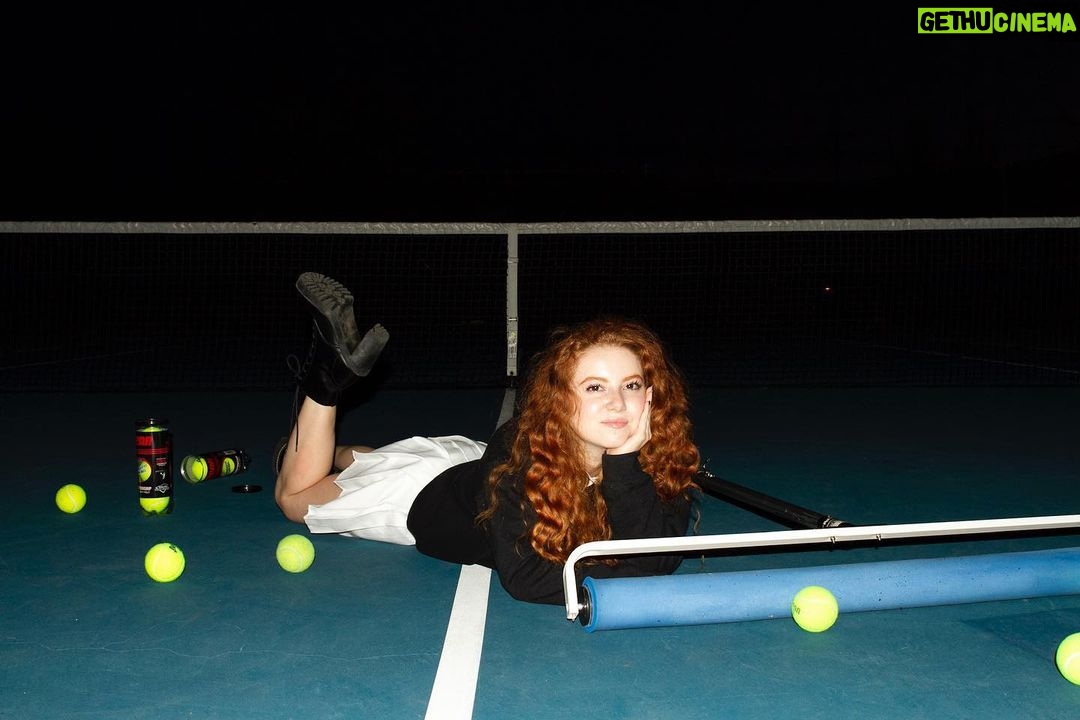 Francesca Capaldi Instagram – Tennis anyone? 🎾🤍 | Gethu Cinema