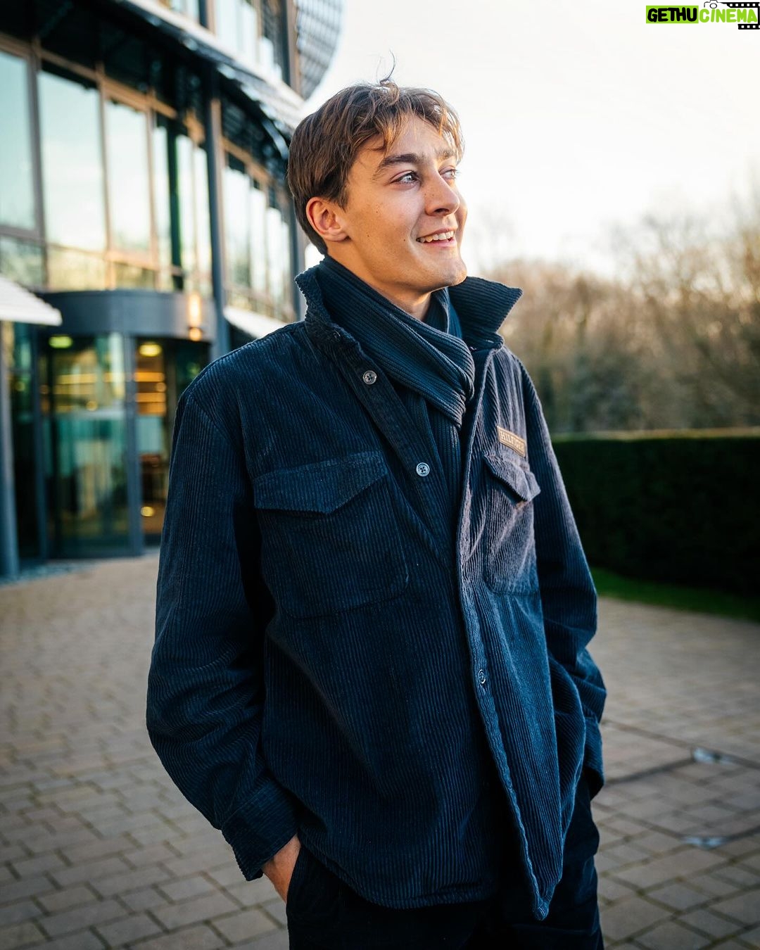 George Russell Instagram – Good to be back home. Feeling pumped for the ...