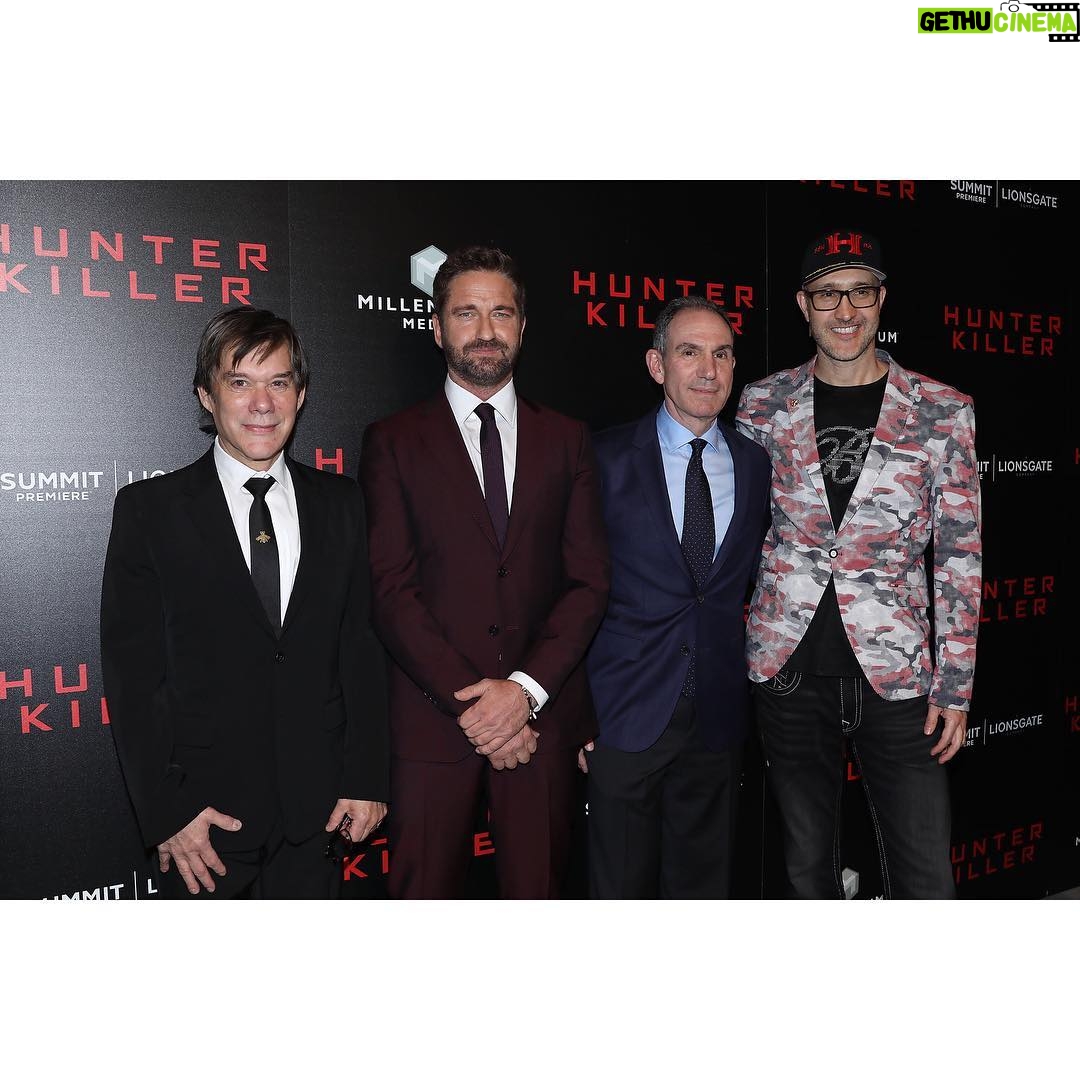 Gerard Butler Instagram – Great to be back together at last night’s # ...