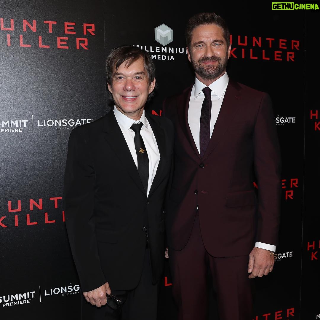 Gerard Butler Instagram – Great to be back together at last night’s # ...