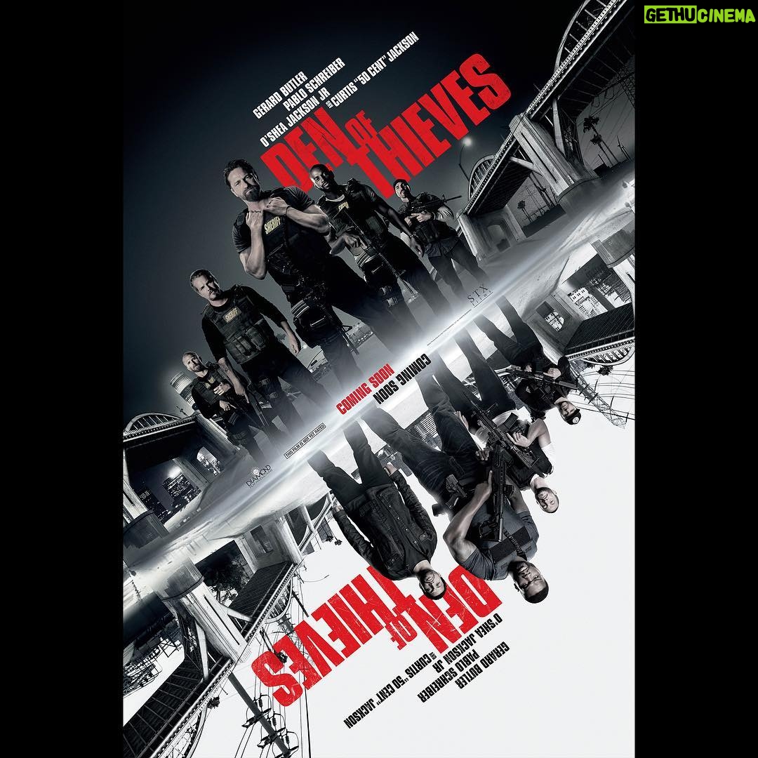 Gerard Butler Instagram – Whose side are you on? Poster today. Trailer ...