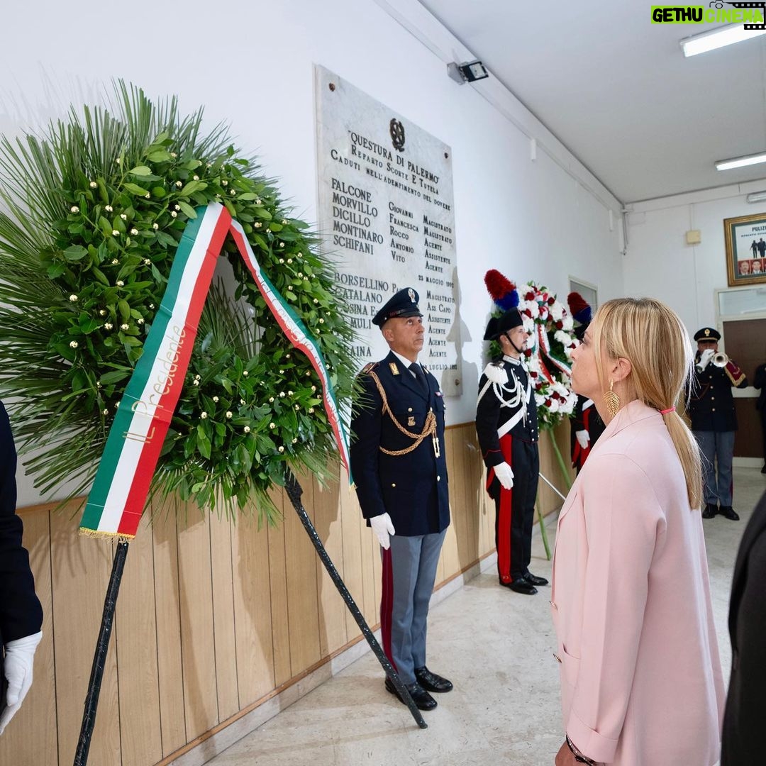 Giorgia Meloni Instagram – Oggi, a Palermo, è stato un onore ricevere ...
