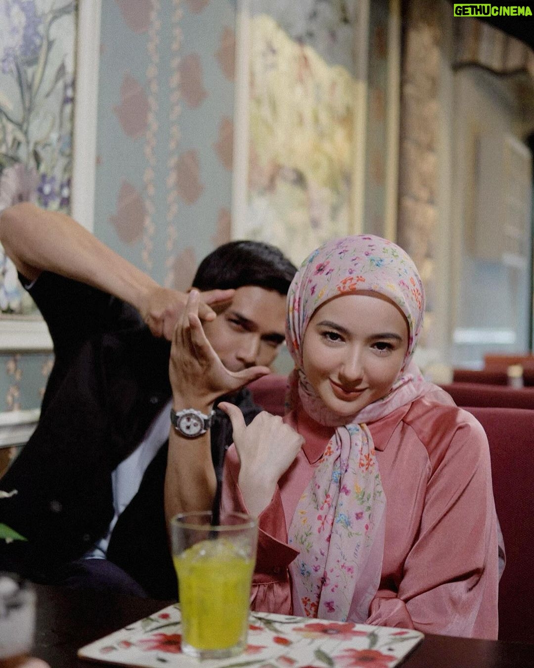 Hannah Delisha Instagram – Batrisya on set #lelakiitu 🖤 Coming soon 2024 @tv3malaysia # ...