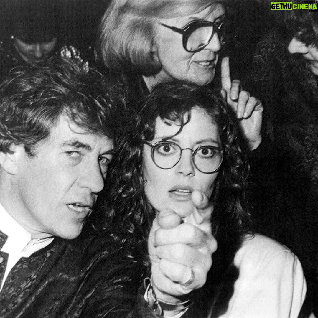 Ian McKellen Instagram – #TBT 1986 with Susan Sarandon perhaps in Los ...