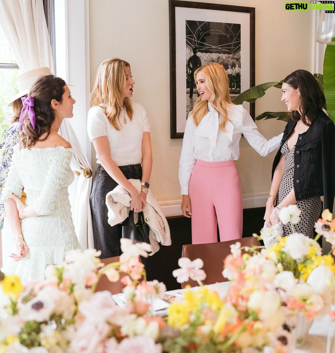 Ivanka Trump Instagram – 🌸💐 Enjoyed welcoming my kind and talented ...