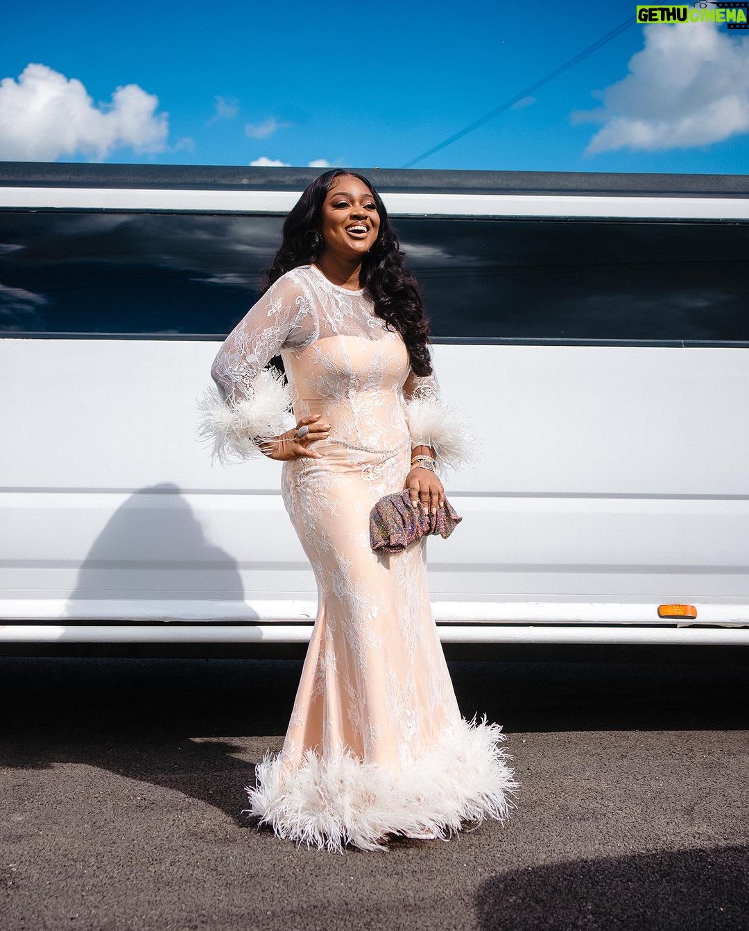 Jackie Appiah Instagram – Feeling like royalty at this wedding, Cheers ...