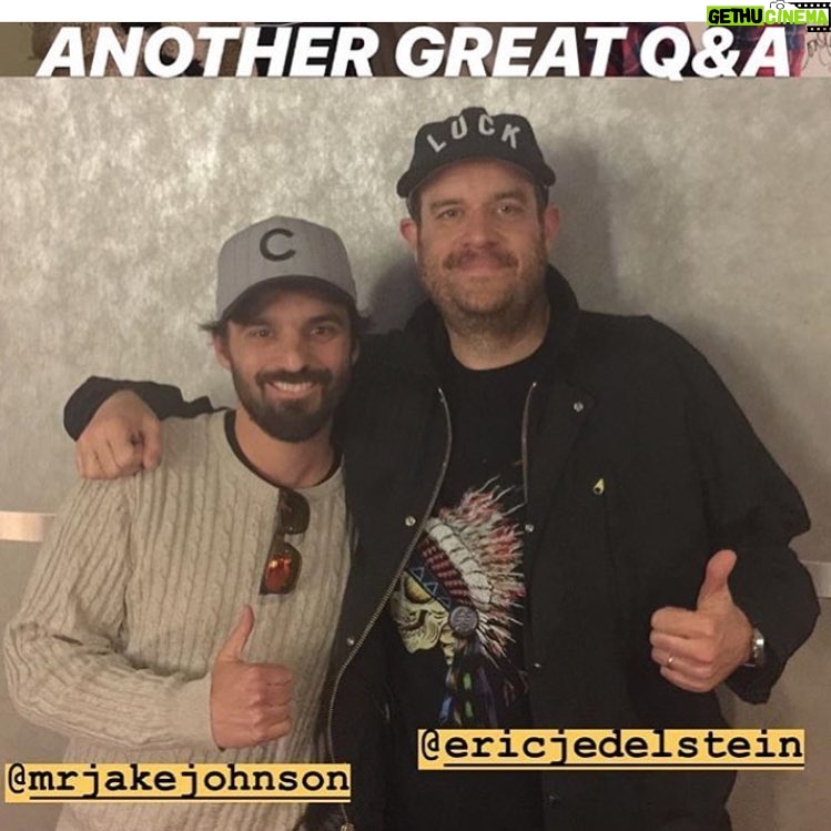 Jake Johnson Instagram – Everyone go see @misterwinkler new movie ...