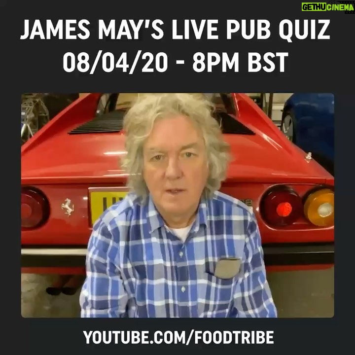 James May Instagram – I’m assured this idea will work. | Gethu Cinema