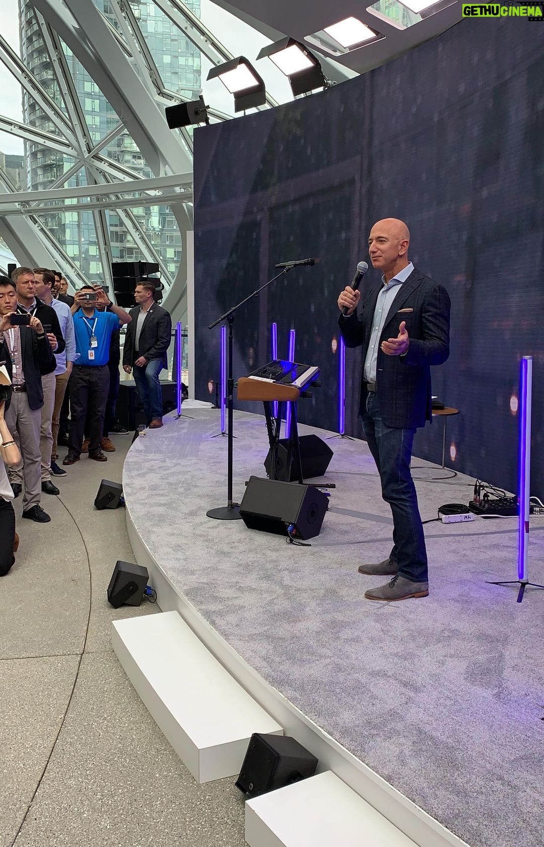 Jeff Bezos Instagram – Thanks everyone for coming out to see our latest ...