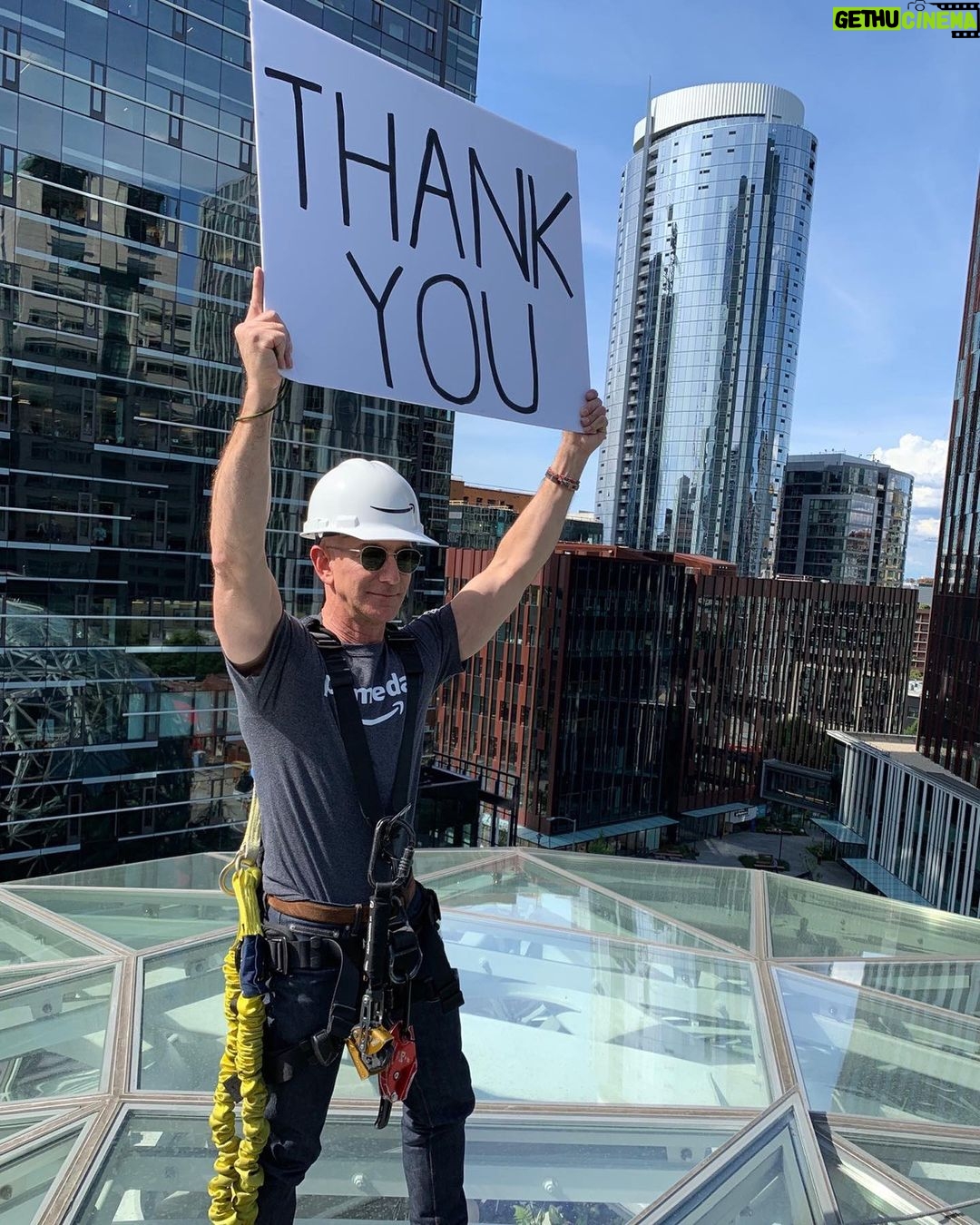 Jeff Bezos Instagram – I love my job and tap dance into work every day ...