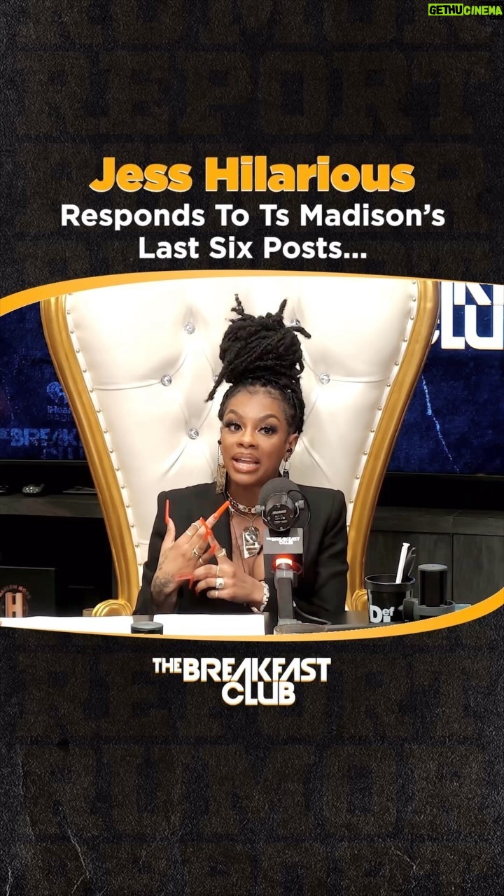 Jess Hilarious Instagram – “JESS WITH THE MESS” on @breakfastclubam # ...