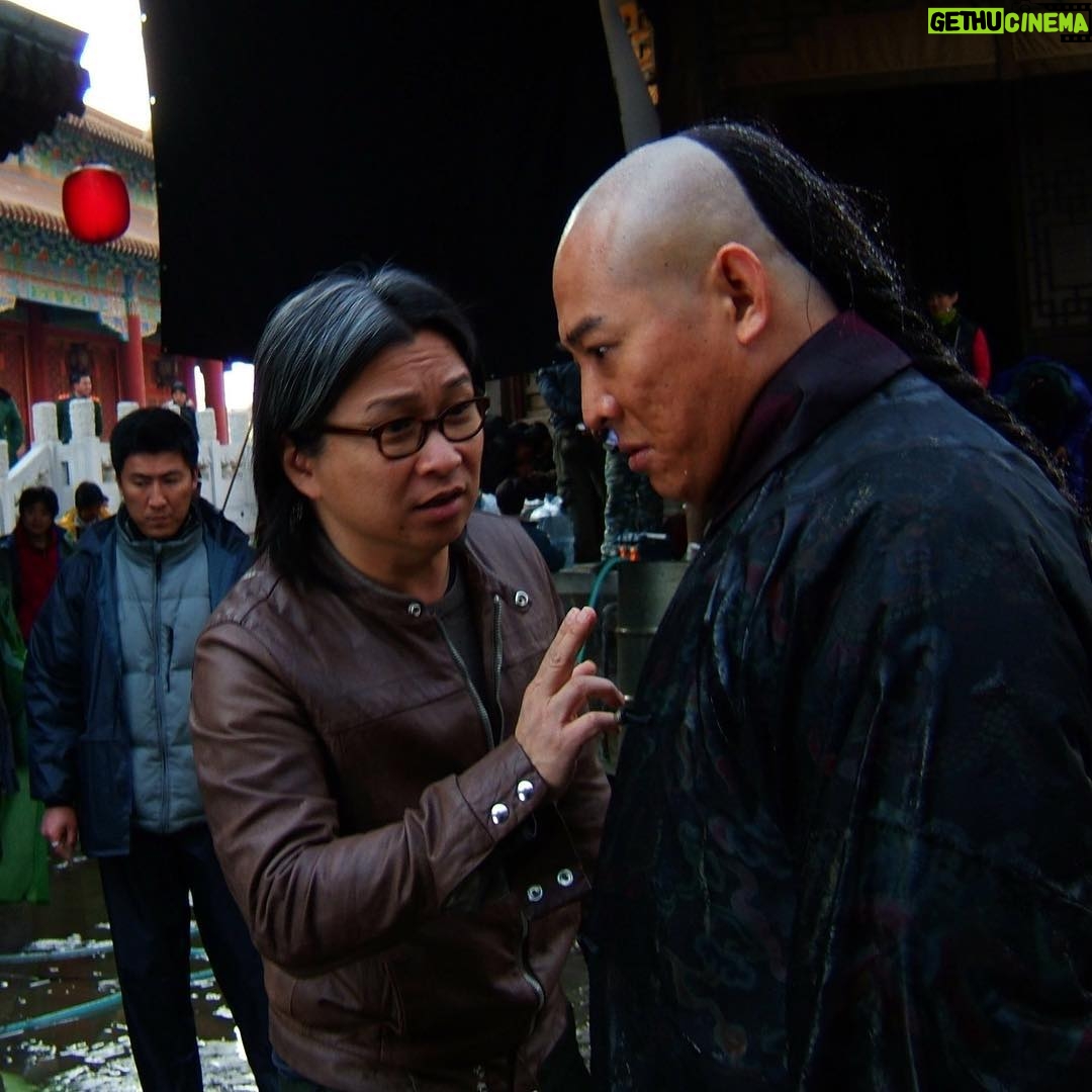 Jet Li Instagram – Behind-the-scenes photos with Director Chan # ...