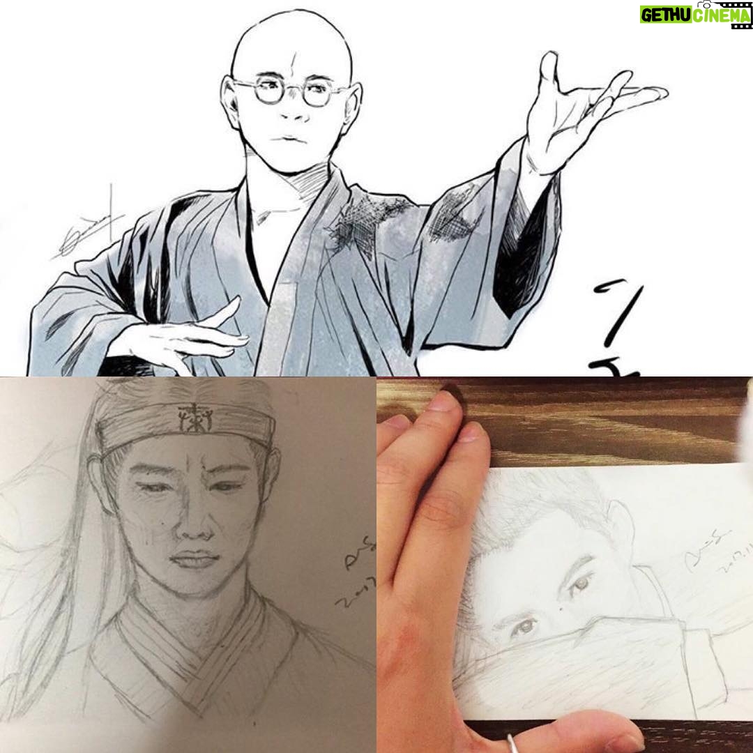 Jet Li Instagram – I received several paintings from my fans lately ...