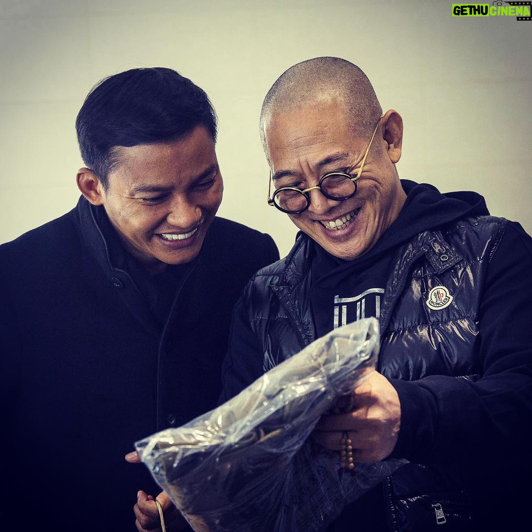 Jet Li Instagram – An enjoyable moment with a good friend, @tongjaa. # ...