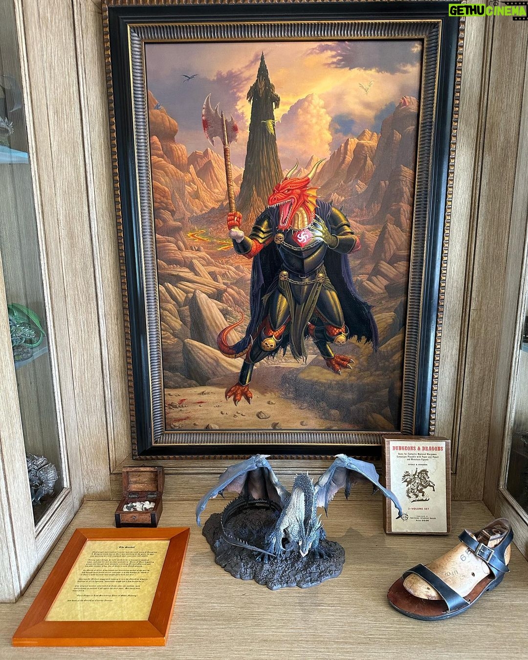 Joe Manganiello Instagram – • THE SHRINE • • ARKHAN THE CRUEL DEFENDING ...