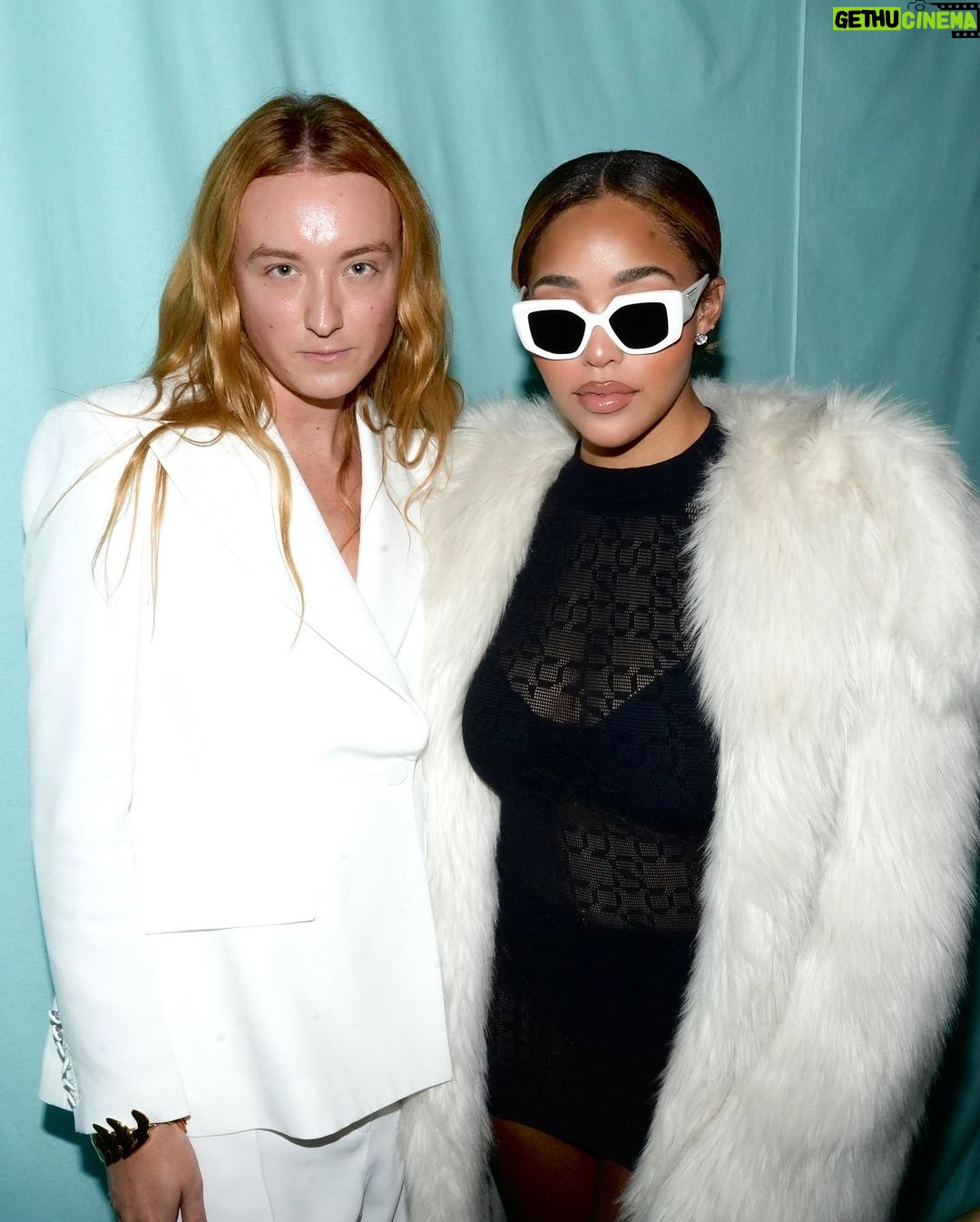 Jordyn Woods Instagram – Yes, it’s still fashion week 🤍 @ninaricci ...