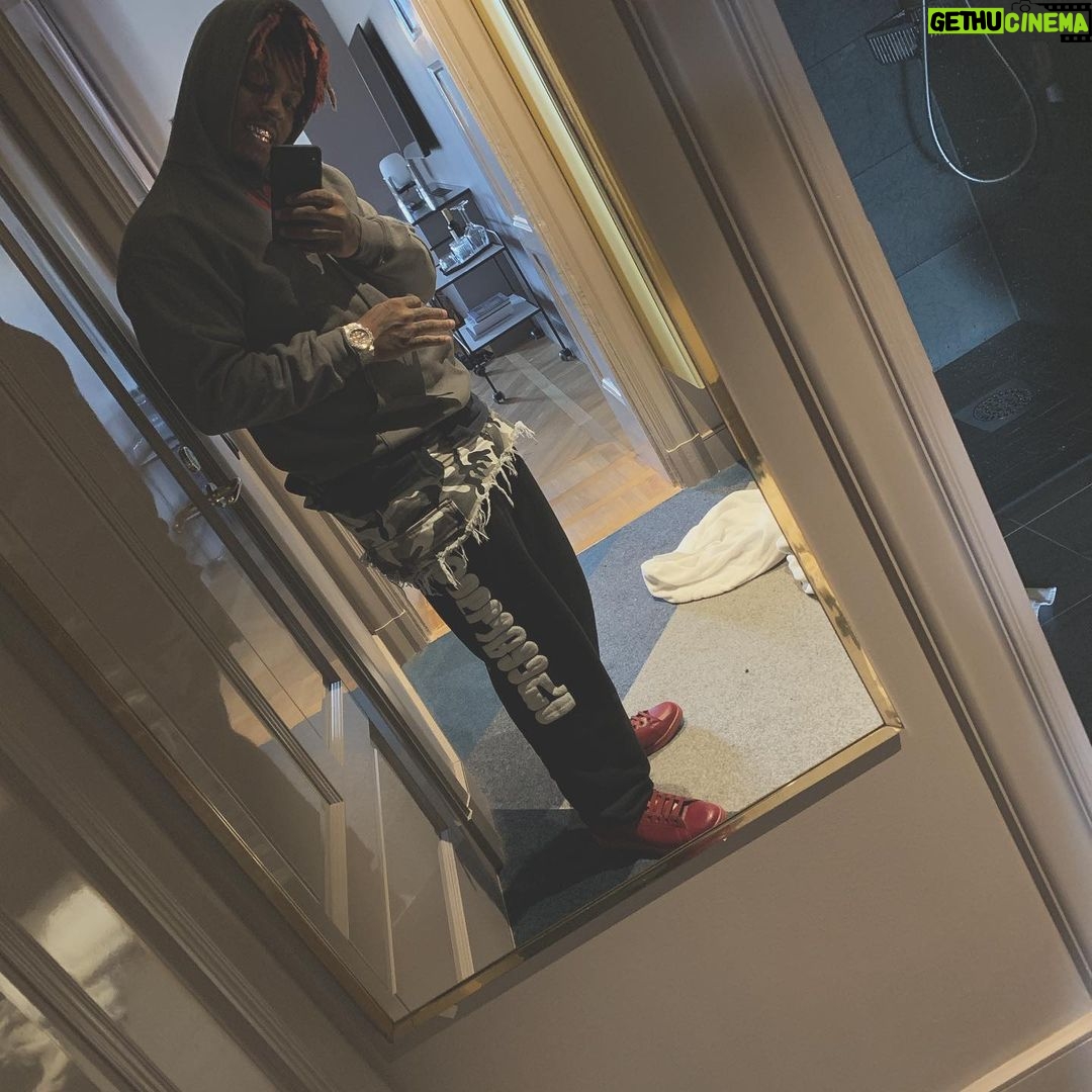 Juice WRLD Instagram – Full of life I can steal grant a death wish..🖤 ...