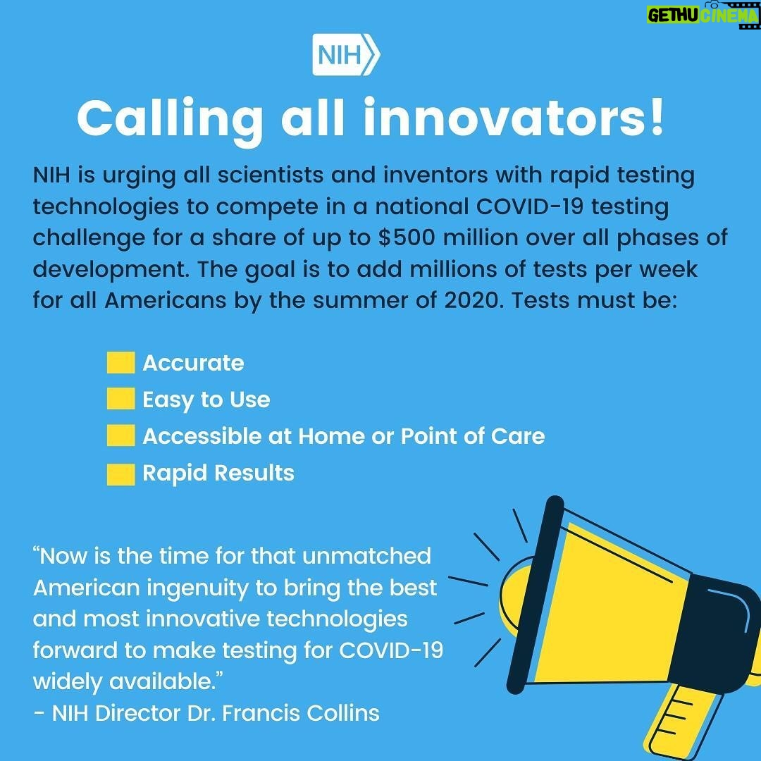 Julia Roberts Instagram – @NIHgov & @NIAID are building on existing ...