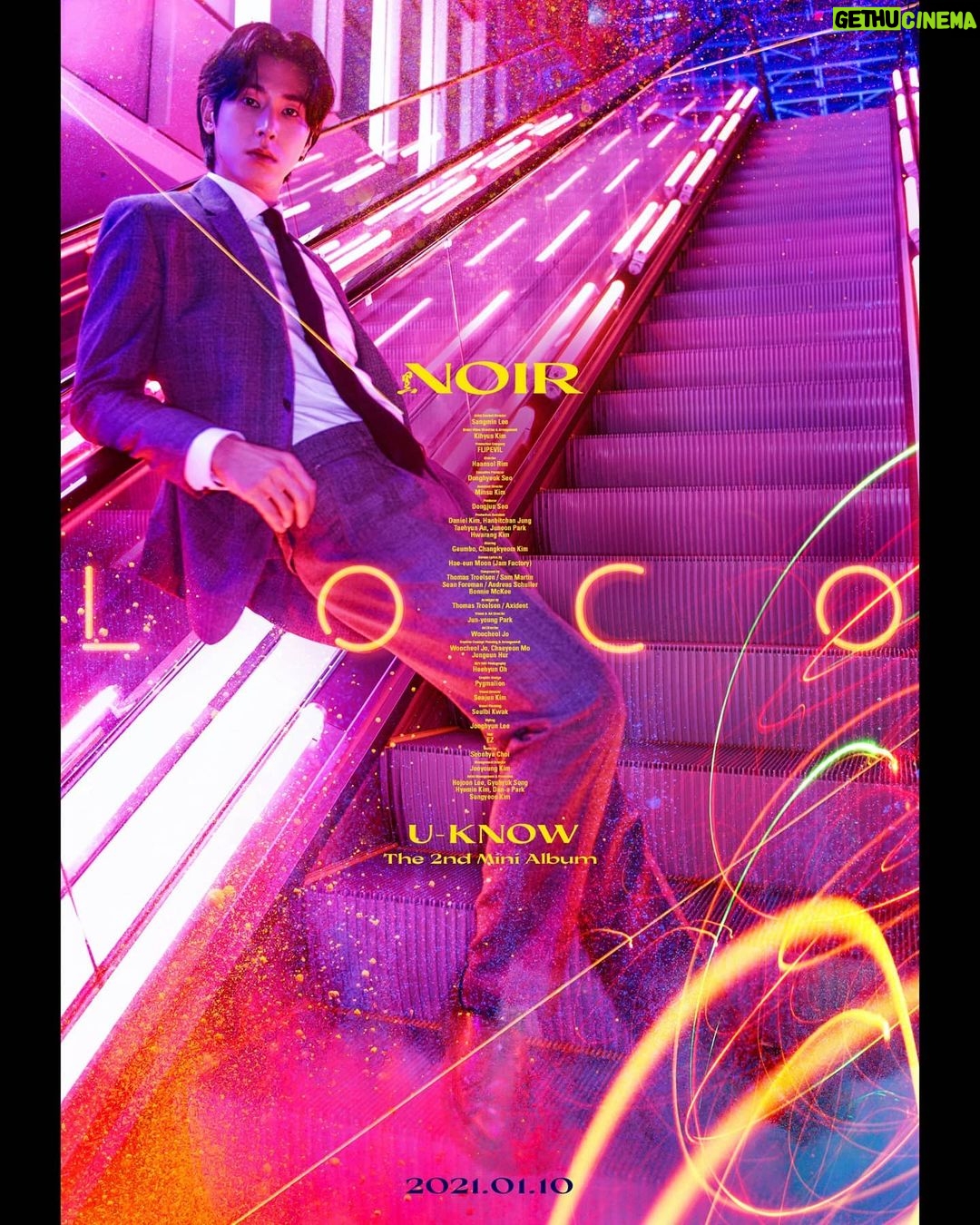Jung Yun-ho Instagram – [NOIR] ‘Loco (House Party)’ Film Poster 🎧 2021. ...