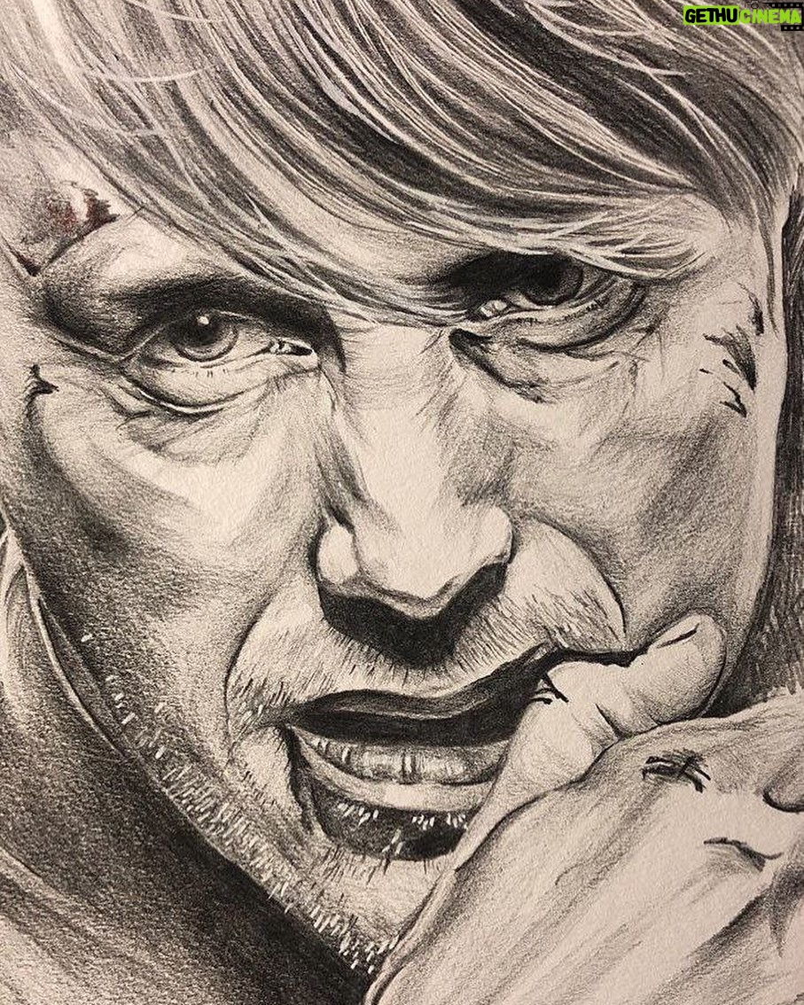 Mads Mikkelsen Instagram – 🎨 #MadsMonday: #FanArtFriday is back! And ...
