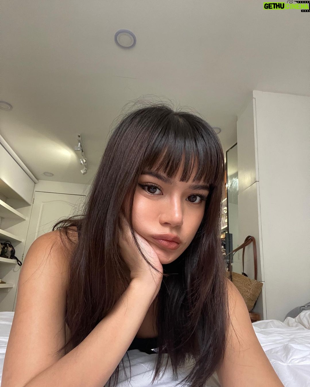 Maris Racal Instagram – real bangs na talaga 🤍 | Gethu Cinema