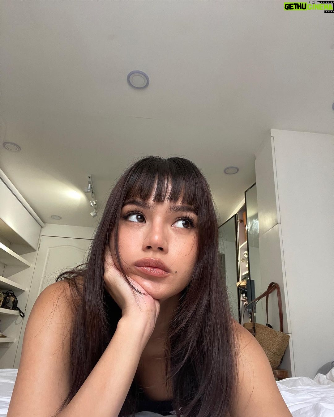 Maris Racal Instagram – real bangs na talaga 🤍 | Gethu Cinema