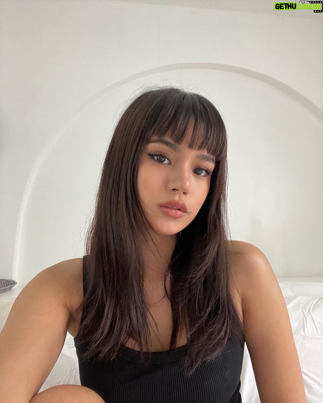Maris Racal Instagram – real bangs na talaga 🤍 | Gethu Cinema