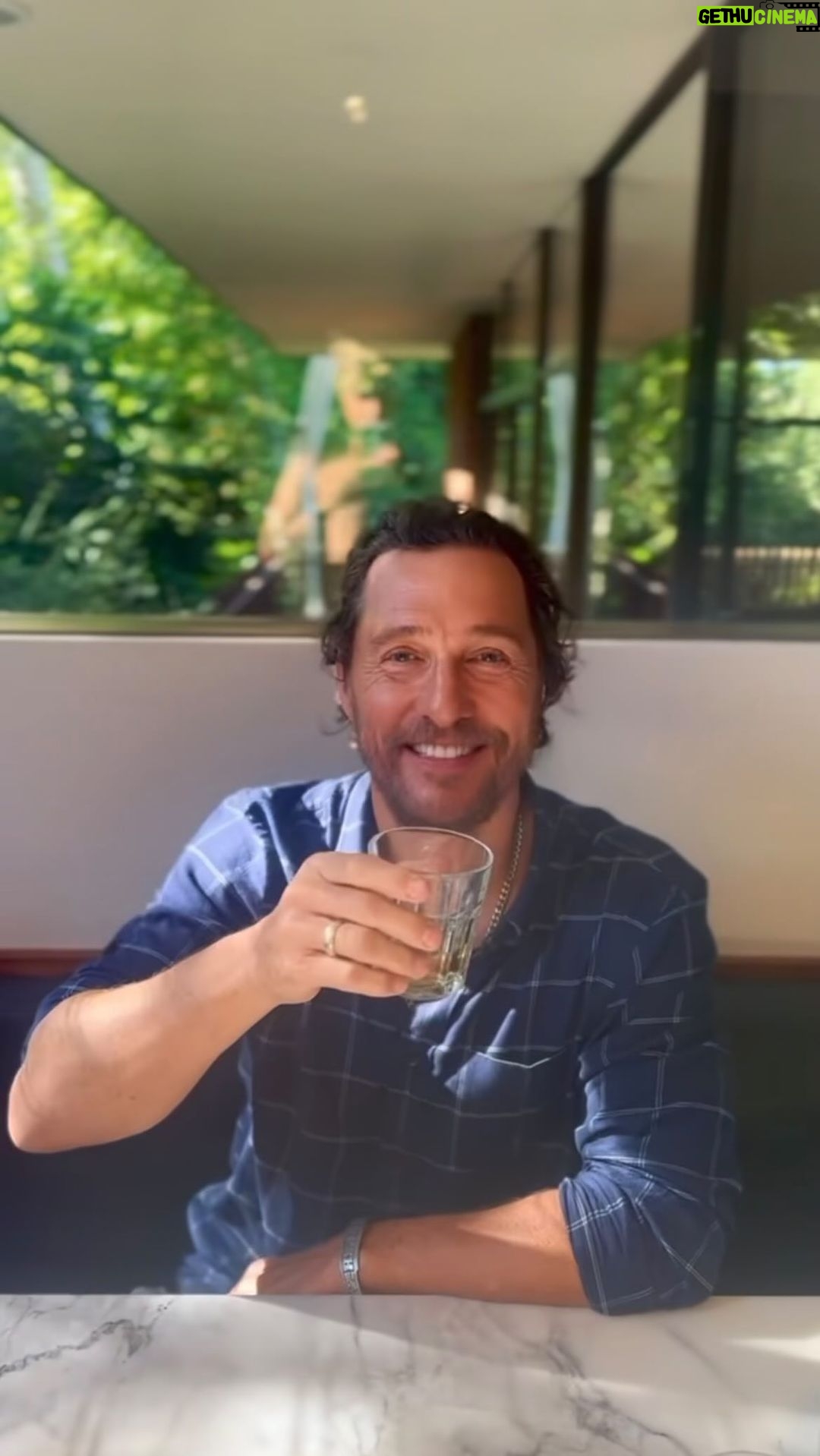 Matthew McConaughey Instagram – The “grandparents” toast | Gethu Cinema