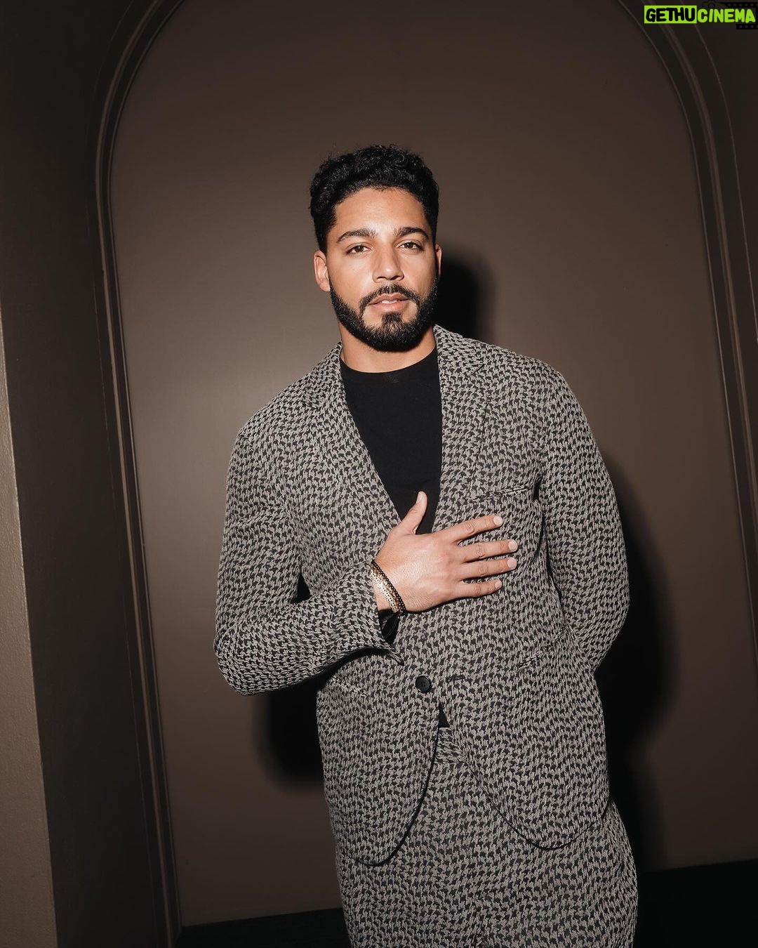 Michael Evans Behling Instagram – Giorgio Armani ‘24 Fall/Winter Men’s ...