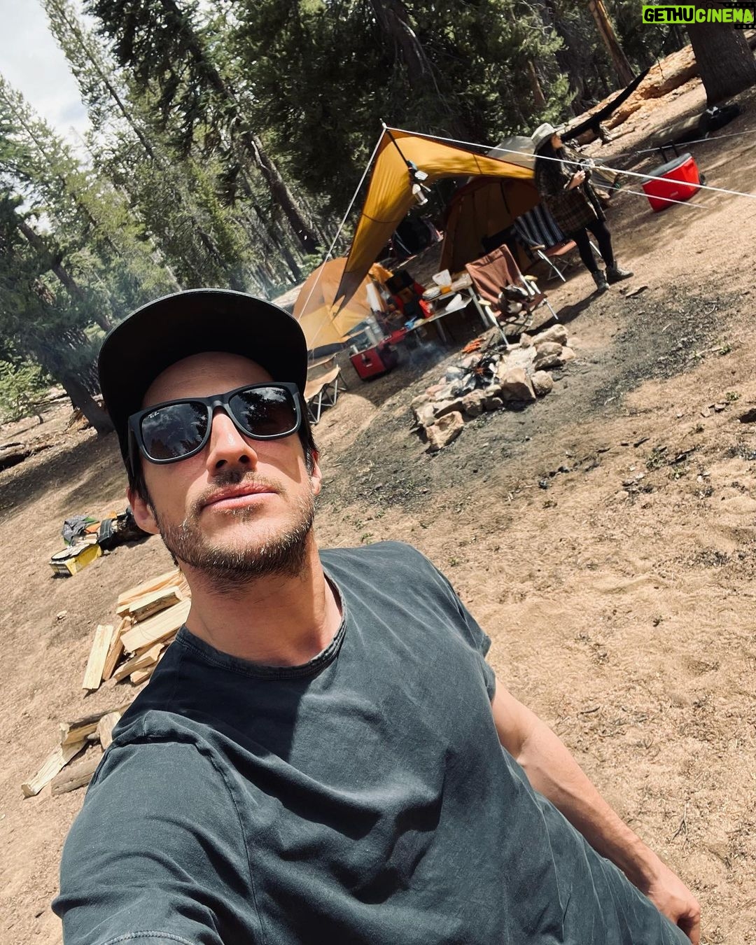 Michael Trevino Instagram – Off Grid weekend recap in Sequoia National ...