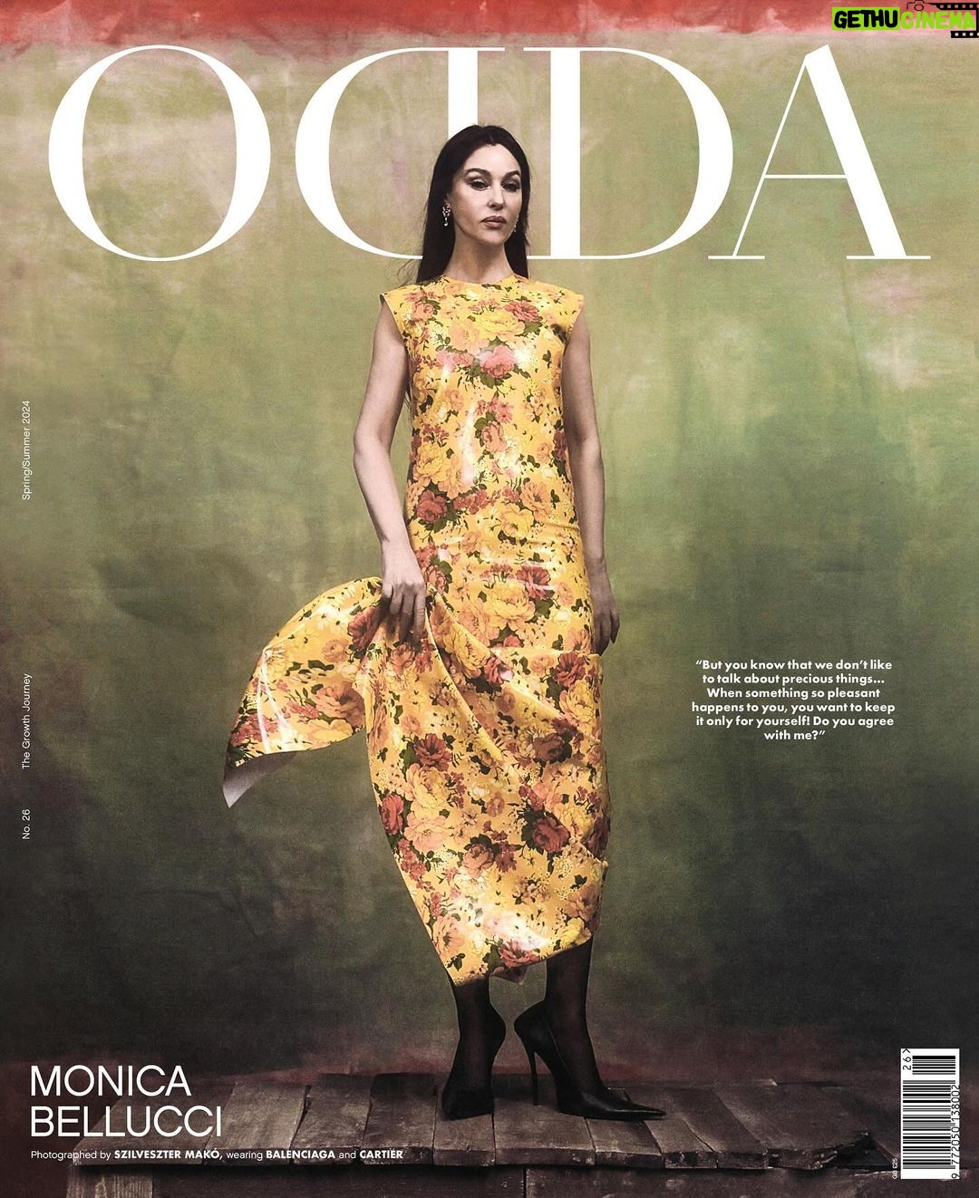 Monica Bellucci Instagram – ️Cover Story @oddamagazine ODDA 26 S/S 2024 ...