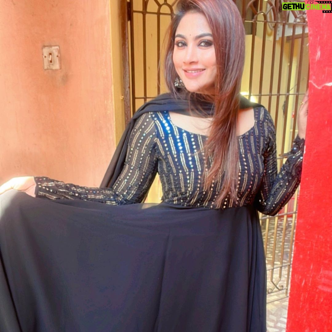 Myna Nandhini Instagram – My beautiful dress from @deepoo_designers ...