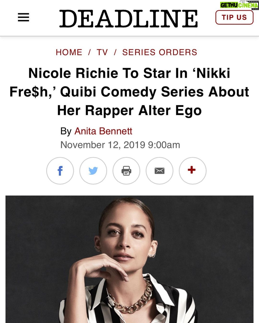 Nicole Richie Instagram – Ready to dance your ass off to music about ...