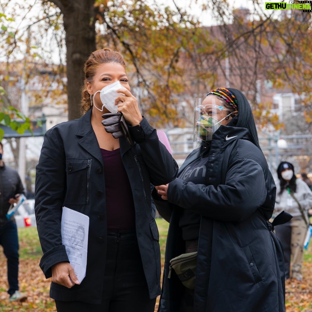 Queen Latifah Instagram – A few @theequalizercbs BTS pics for you to ...