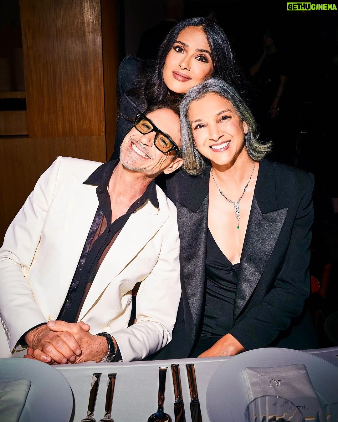 Salma Hayek Pinault Instagram – Saint Laurent Pre-Oscars Dinner ...