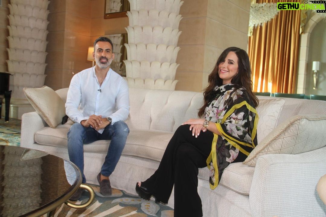 Sherry Adel Instagram – It was a pleasure @elienakhlee @dubaitv ...