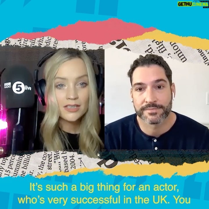 Tom Ellis Instagram – Today I was on Radio 5 live today with ...