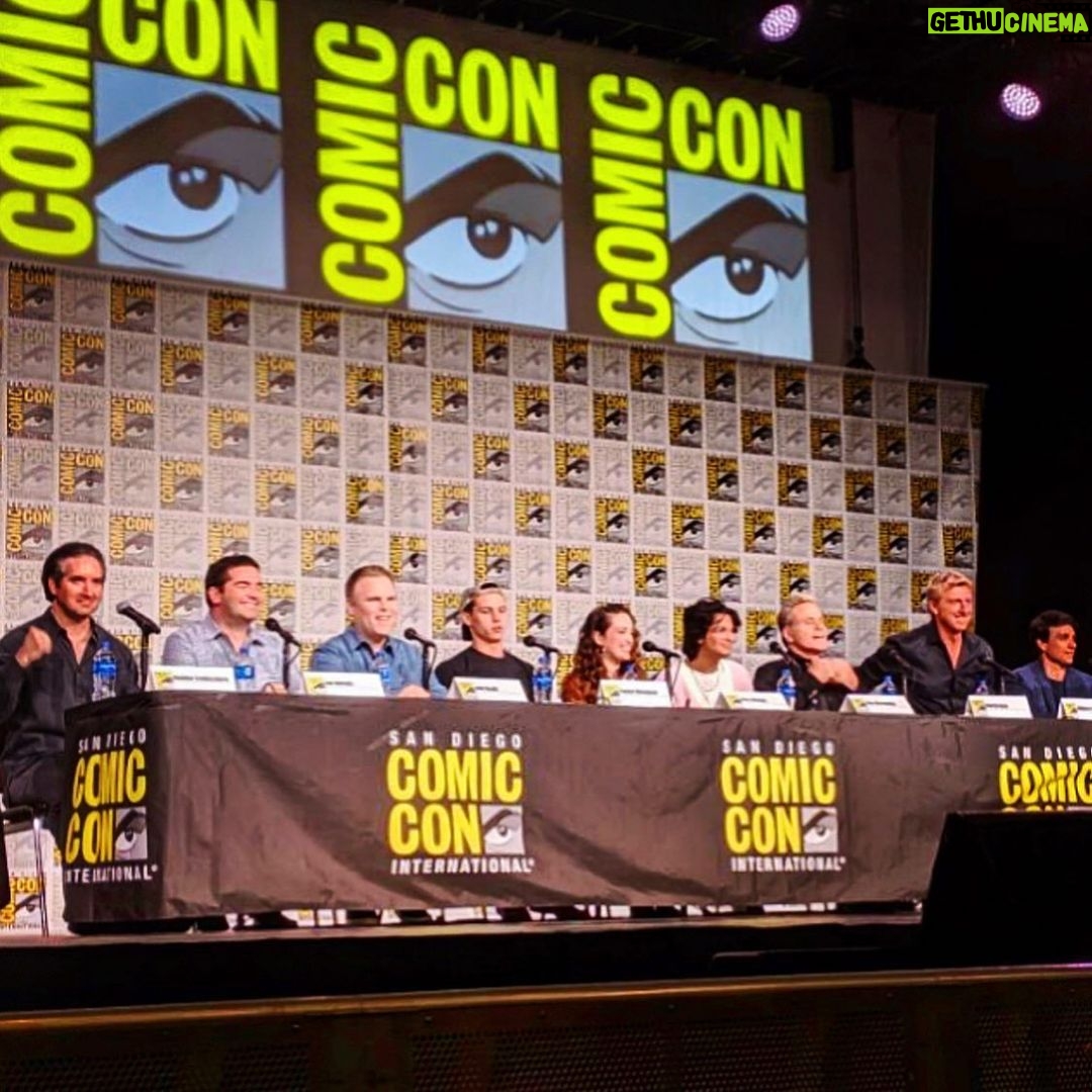 William Zabka Instagram – #CobraKai panel at San Diego Comic-Con # ...