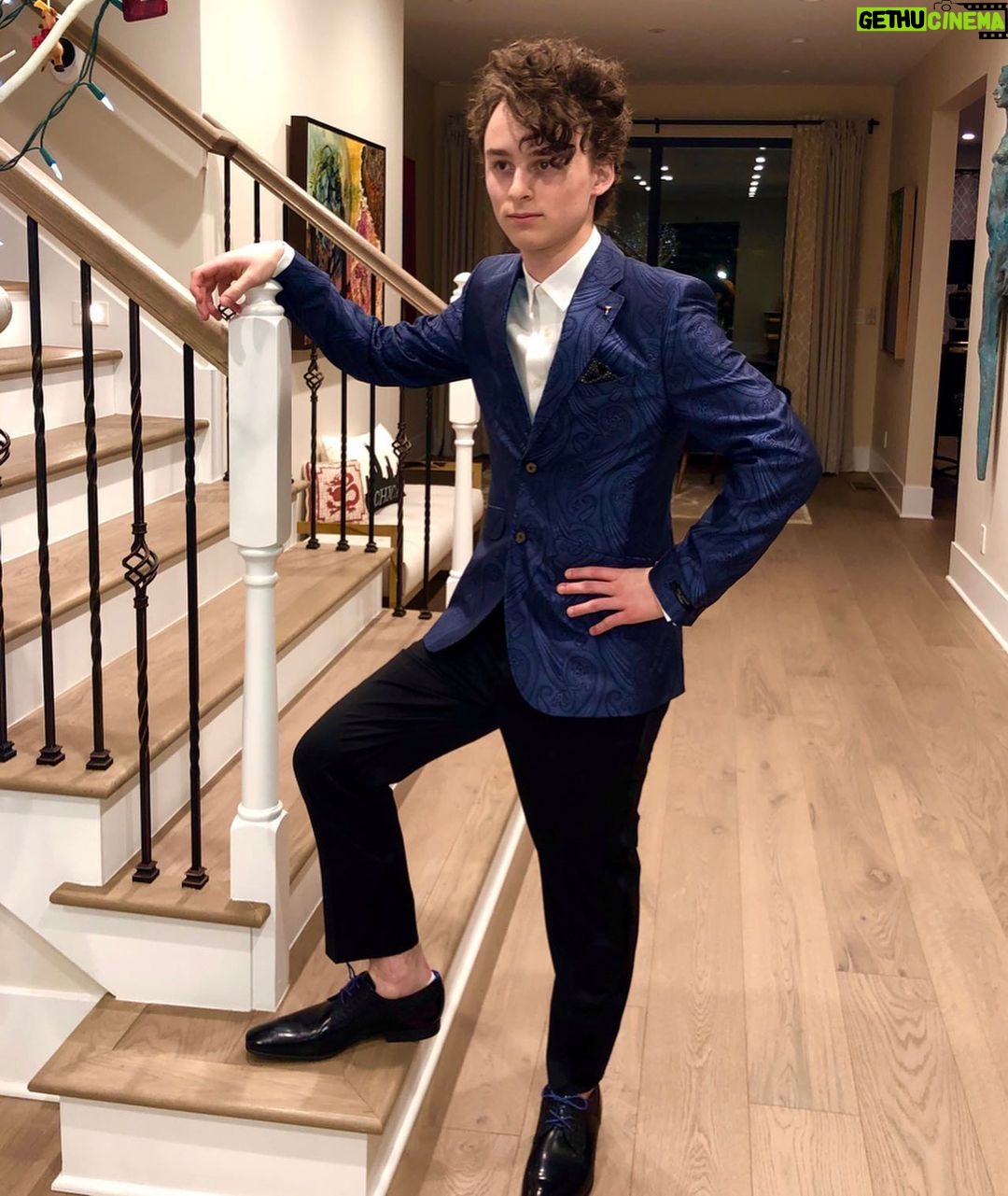 Wyatt Oleff Instagram – thank you for the invite @netflix ! sweet after ...