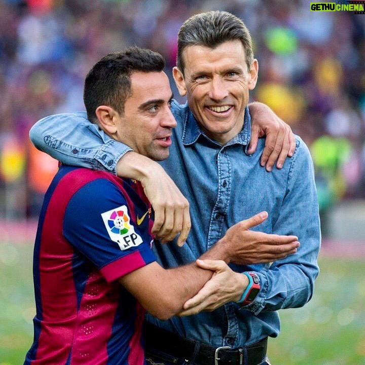 Xavi Hernández Instagram – Eres una gran persona y un gran ejemplo Juan ...