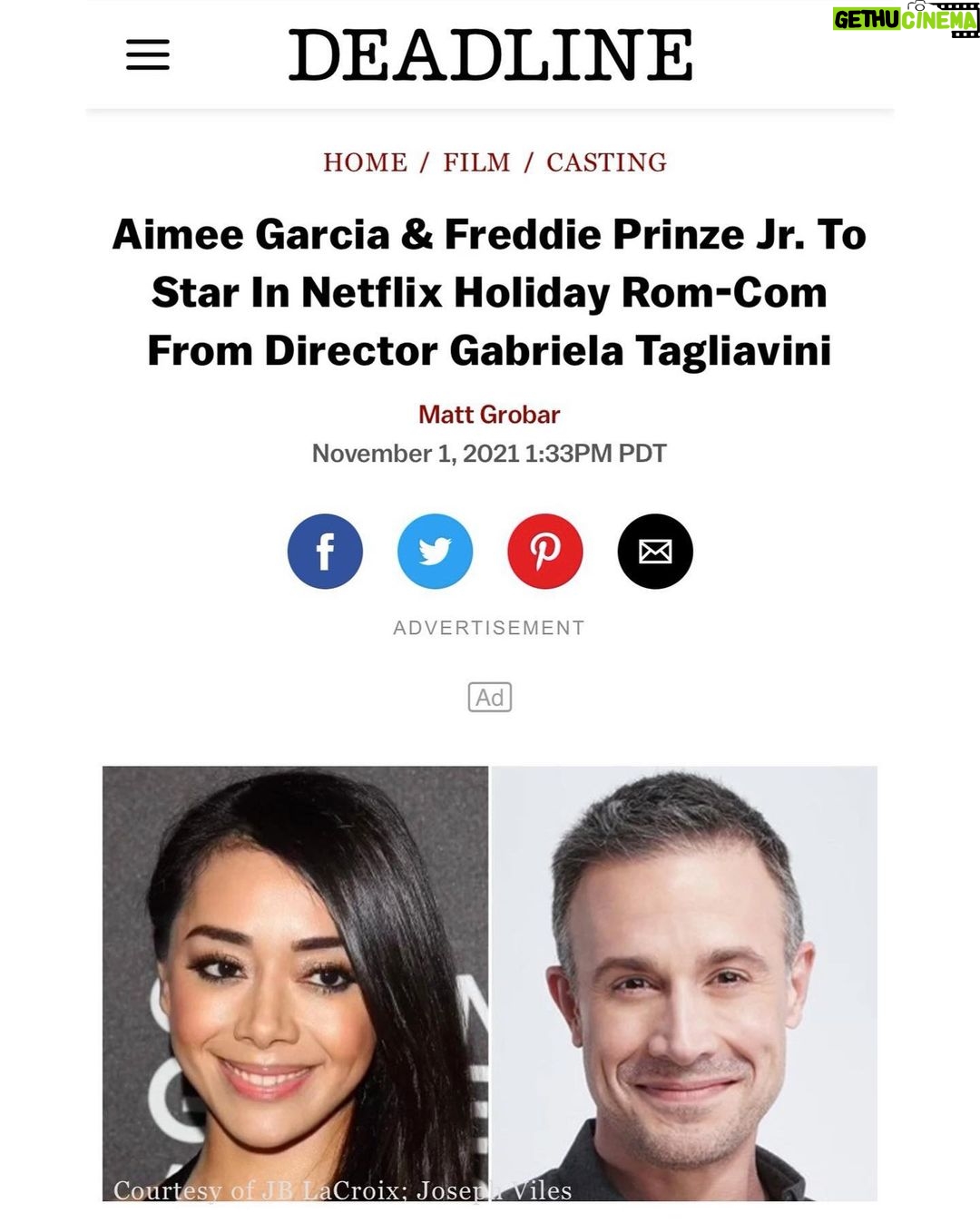 Aimee Garcia Instagram – Singing, Dancing & Christmas?! Can’t wait for ...