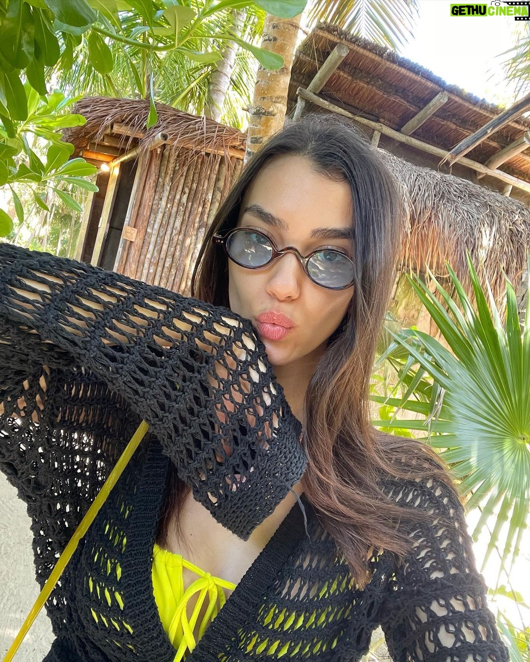 Aleyna Solaker Instagram – 🏝🌮😍💜 Tulum, México | Gethu Cinema