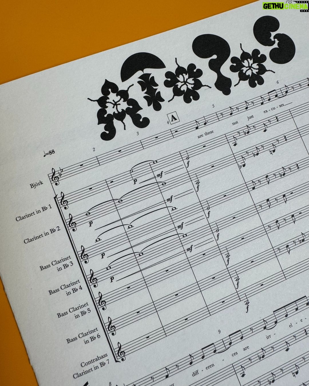 Björk Instagram – the fossora box set designed by @mmparisdotcom ...