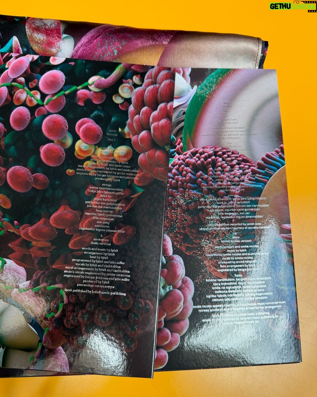 Björk Instagram – the fossora box set designed by @mmparisdotcom ...