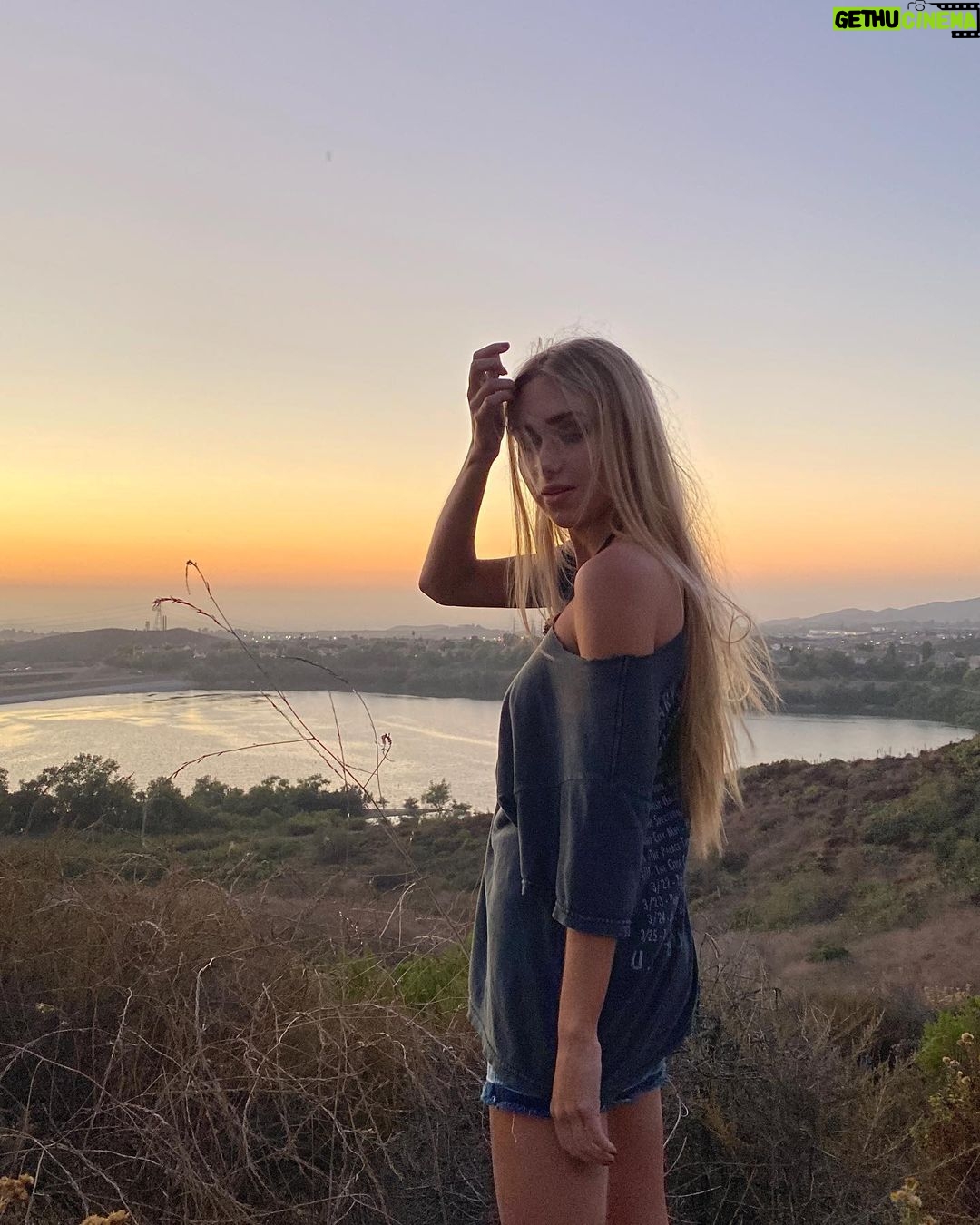 Emily Skinner Instagram – Afterglow 🧡💛🧡💛 | Gethu Cinema