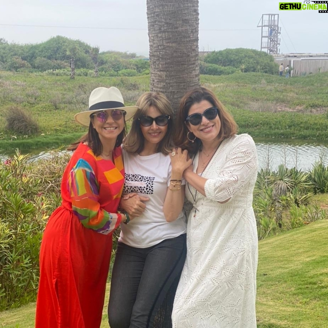 Fatima Khair Instagram – The trio كل محبتي واحترامي @samia_akariou ...