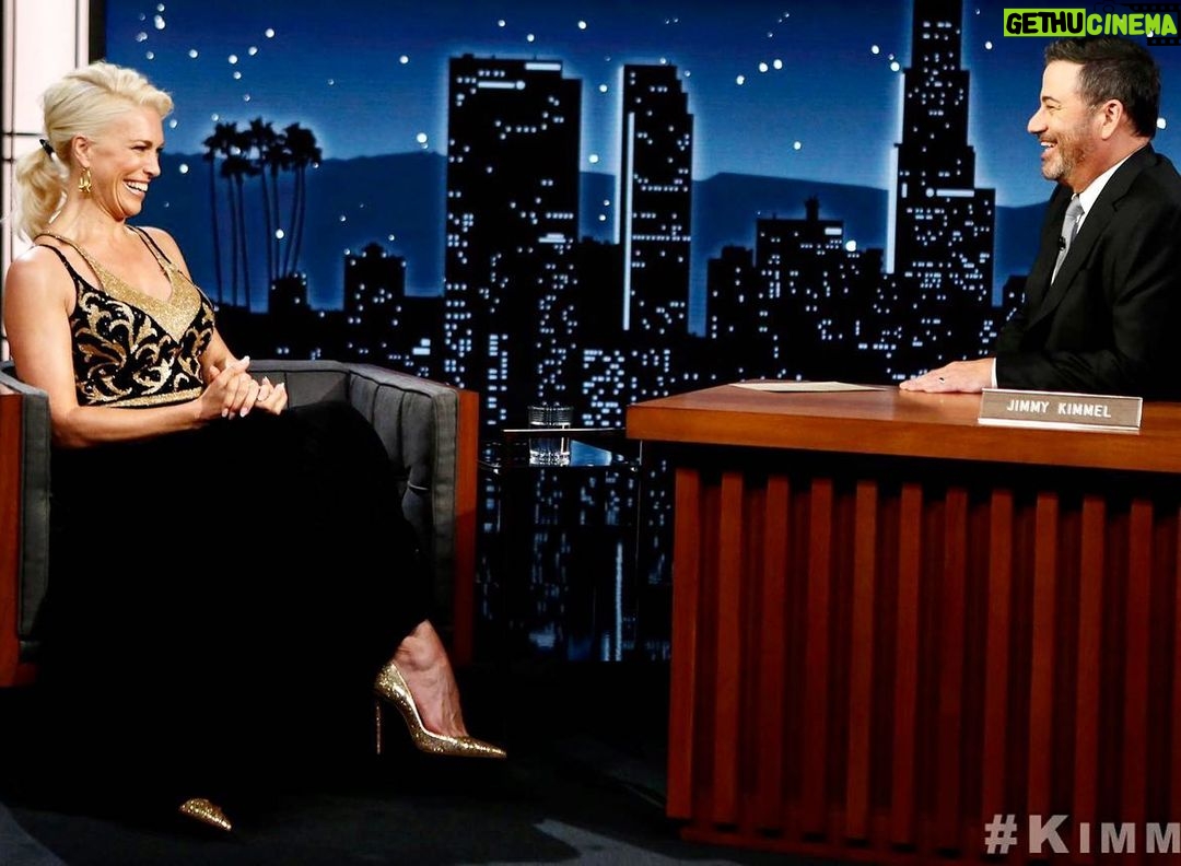 Hannah Waddingham Instagram – Had the best time @jimmykimmellive Real ...
