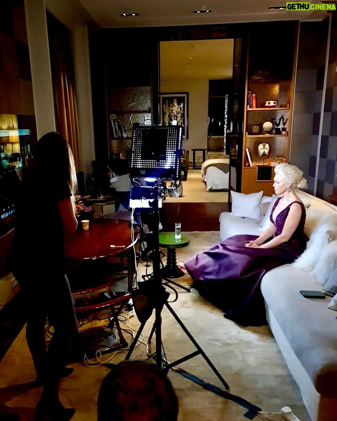 Hannah Waddingham Instagram – To @michaelbonsor and Gemma Faith ...